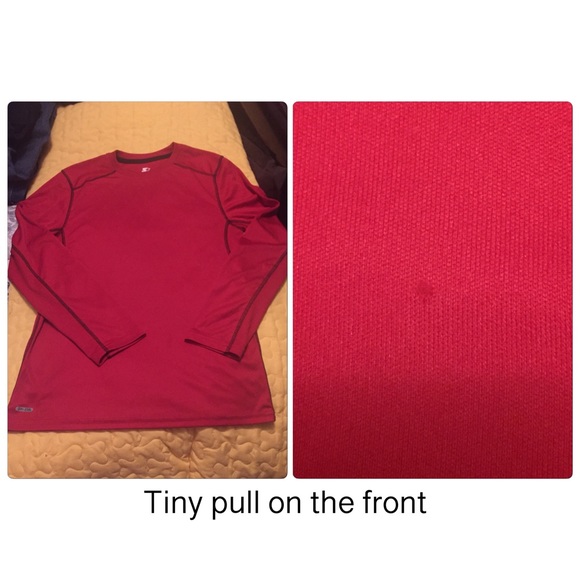 STARTER | Shirts & Tops | Starter Dristar Boy Size Xxl 8 Shirt Red Only ...